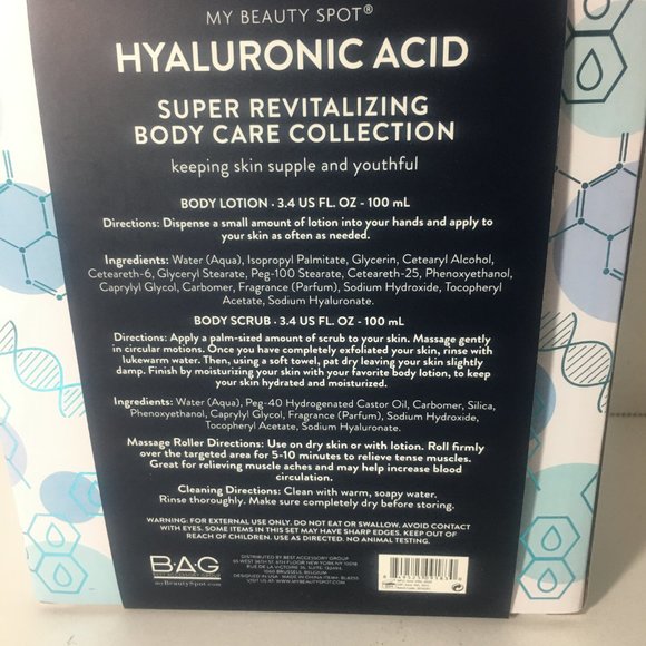 My Beauty Spot | Skincare | My Beauty Spot Hyaluronic Acid Bodycare ...
